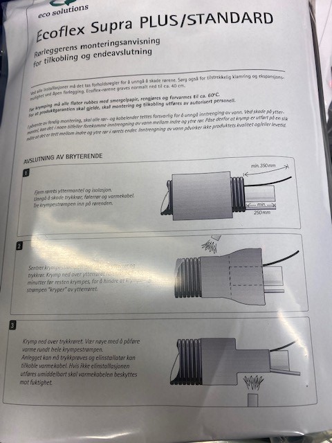 Harstad Trading. Ecoflex supra plus endekobling 32/68